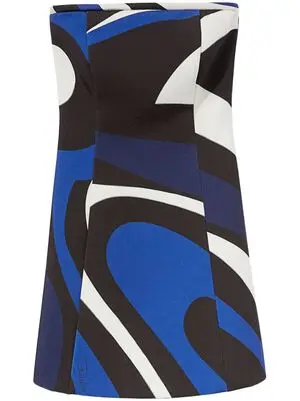 Emilio Pucci Marmo-print Minidress