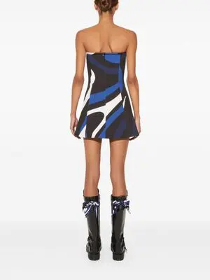 Emilio Pucci Marmo-print Minidress