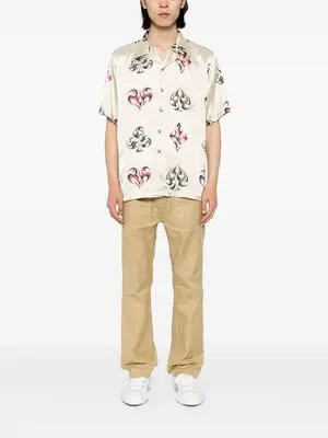 PEACE AND AFTER Straight-leg Trousers