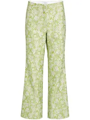 Giambattista Valli Patterned Jacquard Trousers