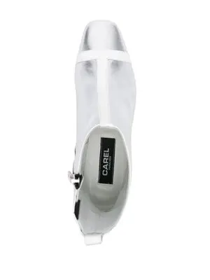 CAREL 40mm Audrey Boots - Silver