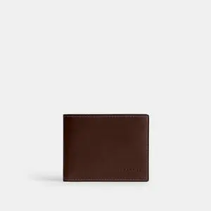 Coach Slim Billfold Wallet - Maple
