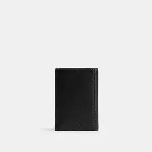 COACH Trifold Wallet - Black