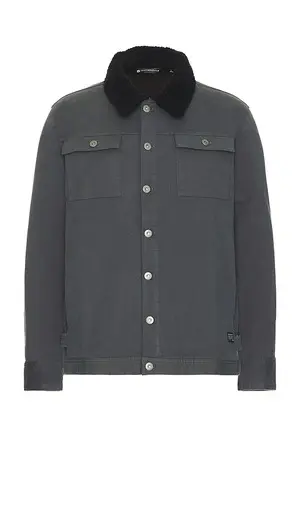 Travis Mathew Cloud Denim Sherpa Jacket