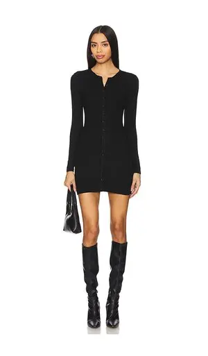 SNDYS Henley Mini Dress