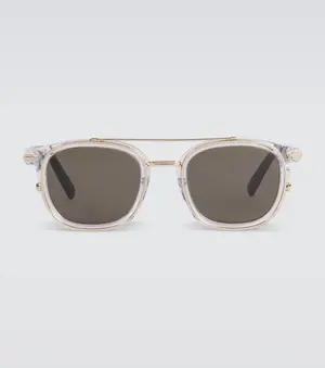 Dior Diorblacksuit S14i Square Sunglasses - Transparent