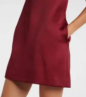 SELF-PORTRAIT Bow-detail Embellished Minidress
