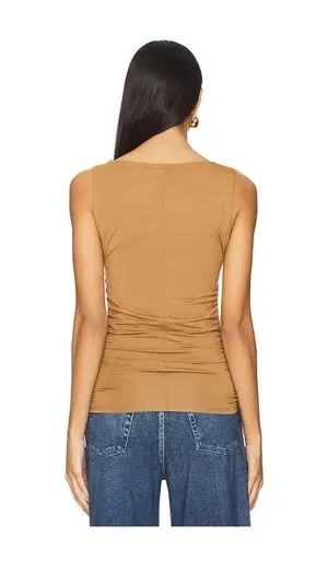 Rag & Bone Luca Shirred Tank