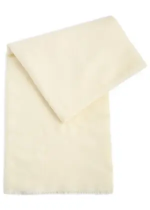 TOTÊME Wool Scarf - Ivory