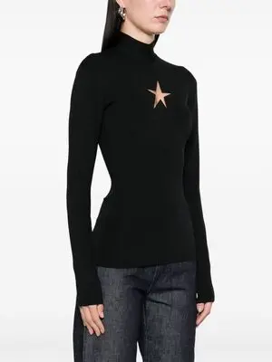 MUGLER Star Top - Black