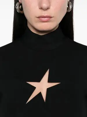 MUGLER Star Top - Black