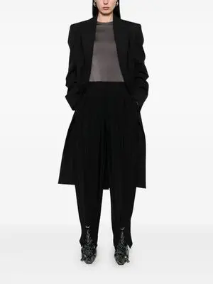 MUGLER Pierced Trousers - Black