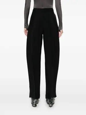 MUGLER Pierced Trousers - Black