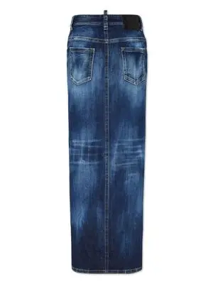 Dsquared2 Denim Maxi Skirt