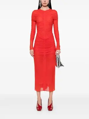 MUGLER Ruched Bodysuit
