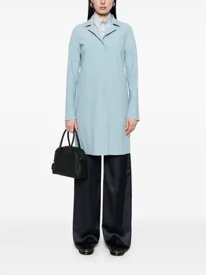 Herno Single-breasted Coat - Blue