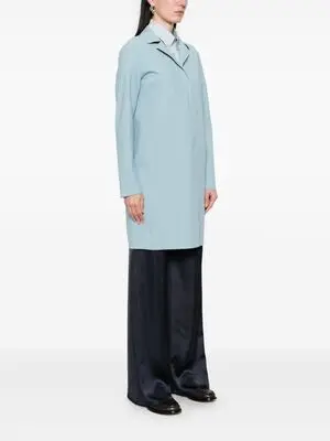Herno Single-breasted Coat - Blue