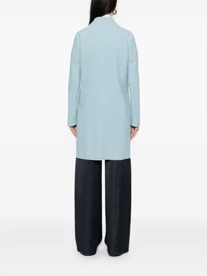 Herno Single-breasted Coat - Blue
