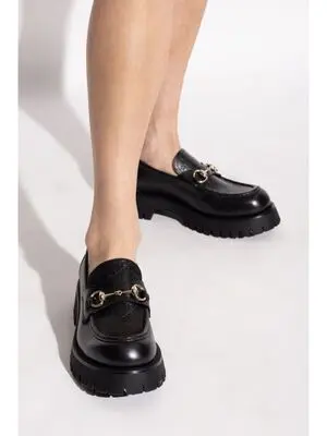Gucci Horsebit-detail Loafers