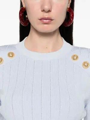 Balmain Button-detailed Sweater