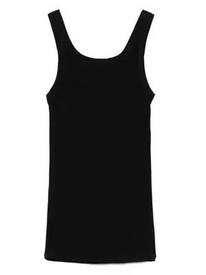 BASERANGE Heart Tank Top - Black
