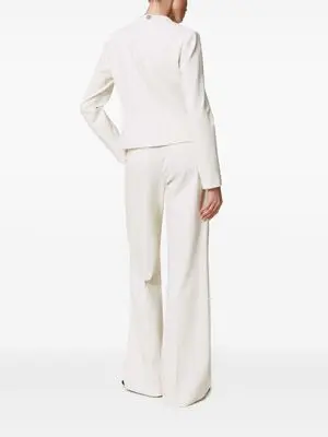TWINSET Button-detail Wide-leg Trousers