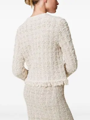 TWINSET Tweed Lurex Jacket