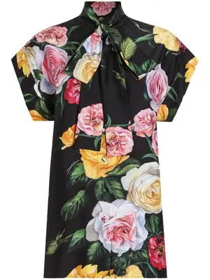 DOLCE & GABBANA Dolce & Gabbana Rose-Print Shirt