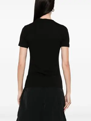 Versace Logo-print T-shirt - Black
