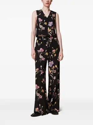 TWINSET Floral-print Trousers