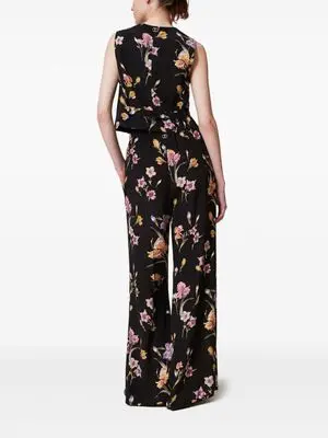 TWINSET Floral-print Trousers