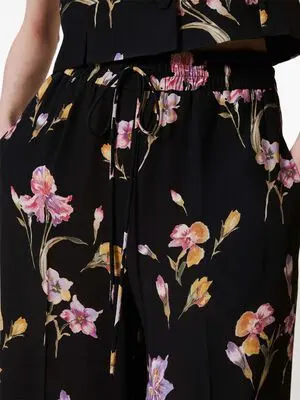 TWINSET Floral-print Trousers