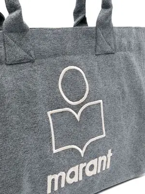 Isabel Marant Étoile Yenky Zipped Tote - Grey