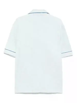 Casablanca Monogram Towelling Shirt - Blue