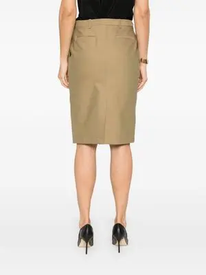 TOM FORD Patch-pocket Midi Skirt - Green