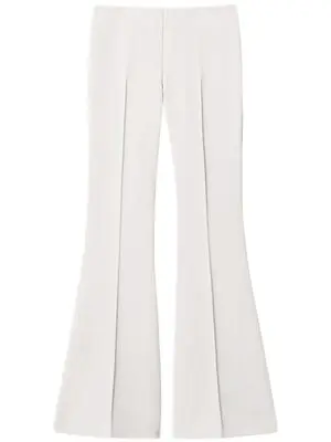 TWINSET Pressed-crease Flared Trousers