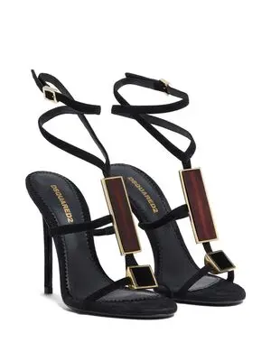 Dsquared2 115mm Leather Sandals