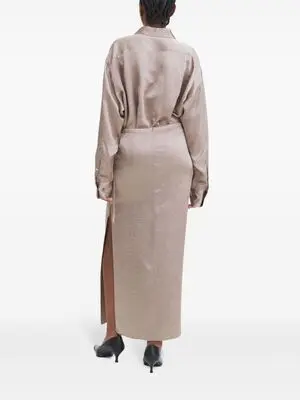 Filippa K Crinkled Pencil Skirt