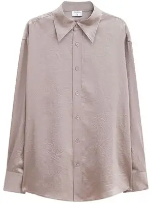 Filippa K Crinkled Shirt - Neutrals