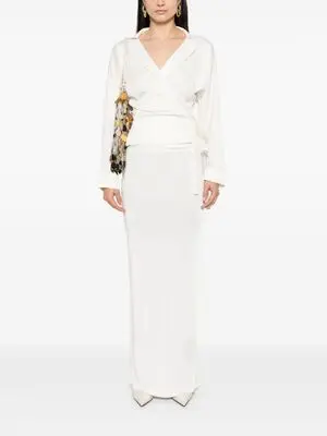 Philosophy Di Lorenzo Serafini Wrap Blouse