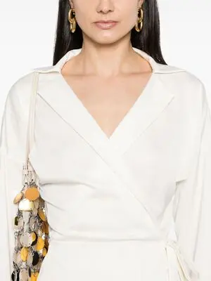 Philosophy Di Lorenzo Serafini Wrap Blouse
