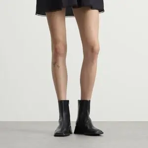 VAGABOND SHOEMAKERS Blanca Leather Ankle Boot - Black
