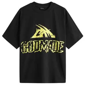 GOD MADE Gm Neon Logo T-shirt