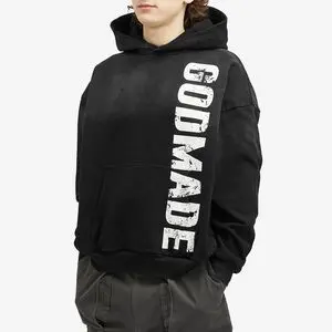 GOD MADE Logo Hoodie