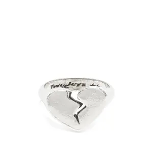 TWOJEYS Broken Heart Ring - Silver
