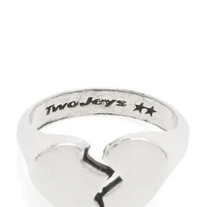 TWOJEYS Broken Heart Ring