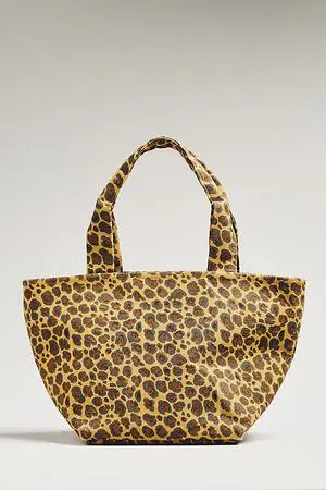 SZ BLOCKPRINTS Lisbon Tote - Leopard