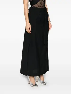 MAISON MARGIELA Wool Wrap Skirt