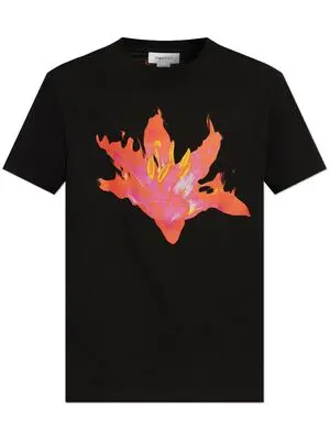 Alexander McQueen Printed T-shirt - Black