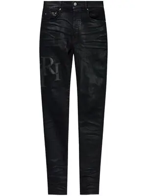 Amiri Coated Jeans For Men